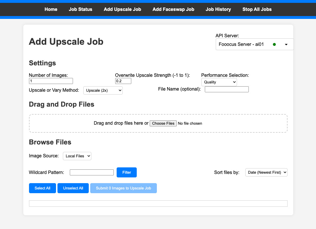 Github Lux4rd0fooocus Api Ui Fooocus Api Ui Is A Web Application That Interfaces With The